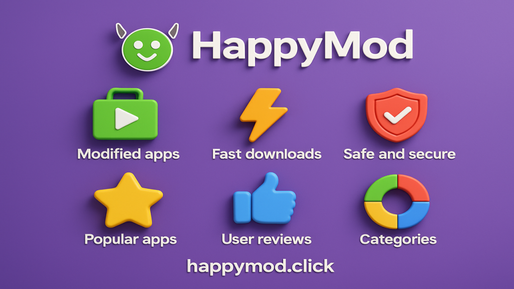 HappyMod Apk v3.2.5 İndir 2025 (Resmi Apk %100 Çalışıyor)